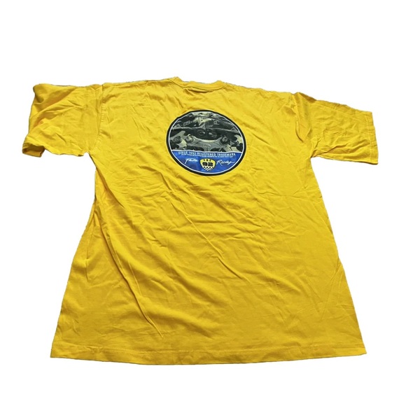 FUBU | Shirts | Vintage New Old Stock Fubu Racing Tshirt Yellow Double ...